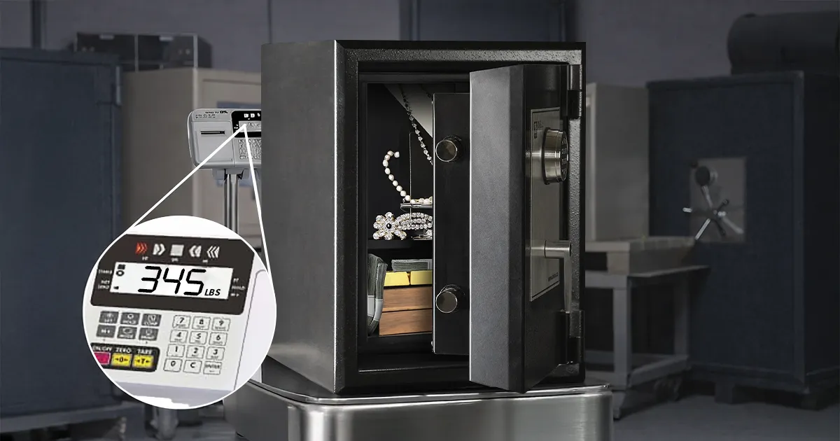 How much does a safe weigh? Benefits of heavy-weight safes